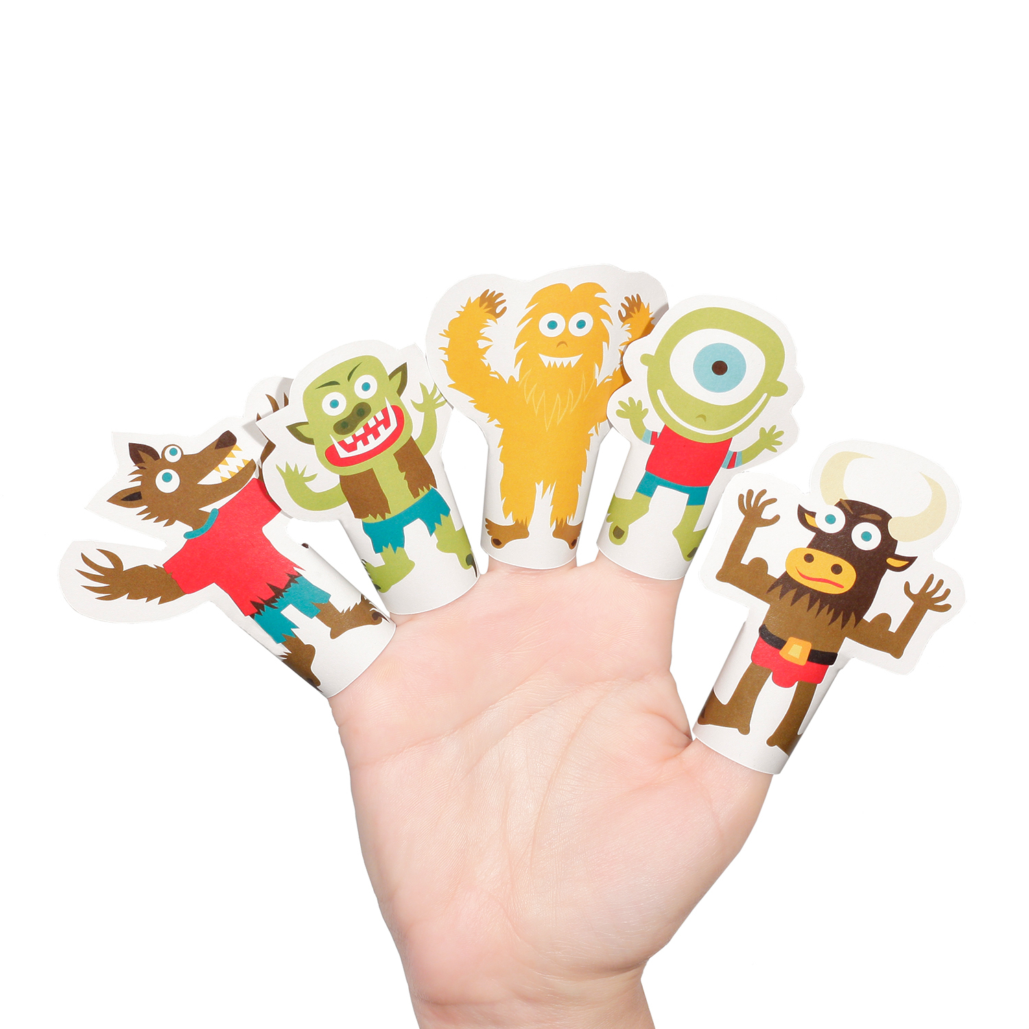 Paper Finger Puppets Archives – PUKACA